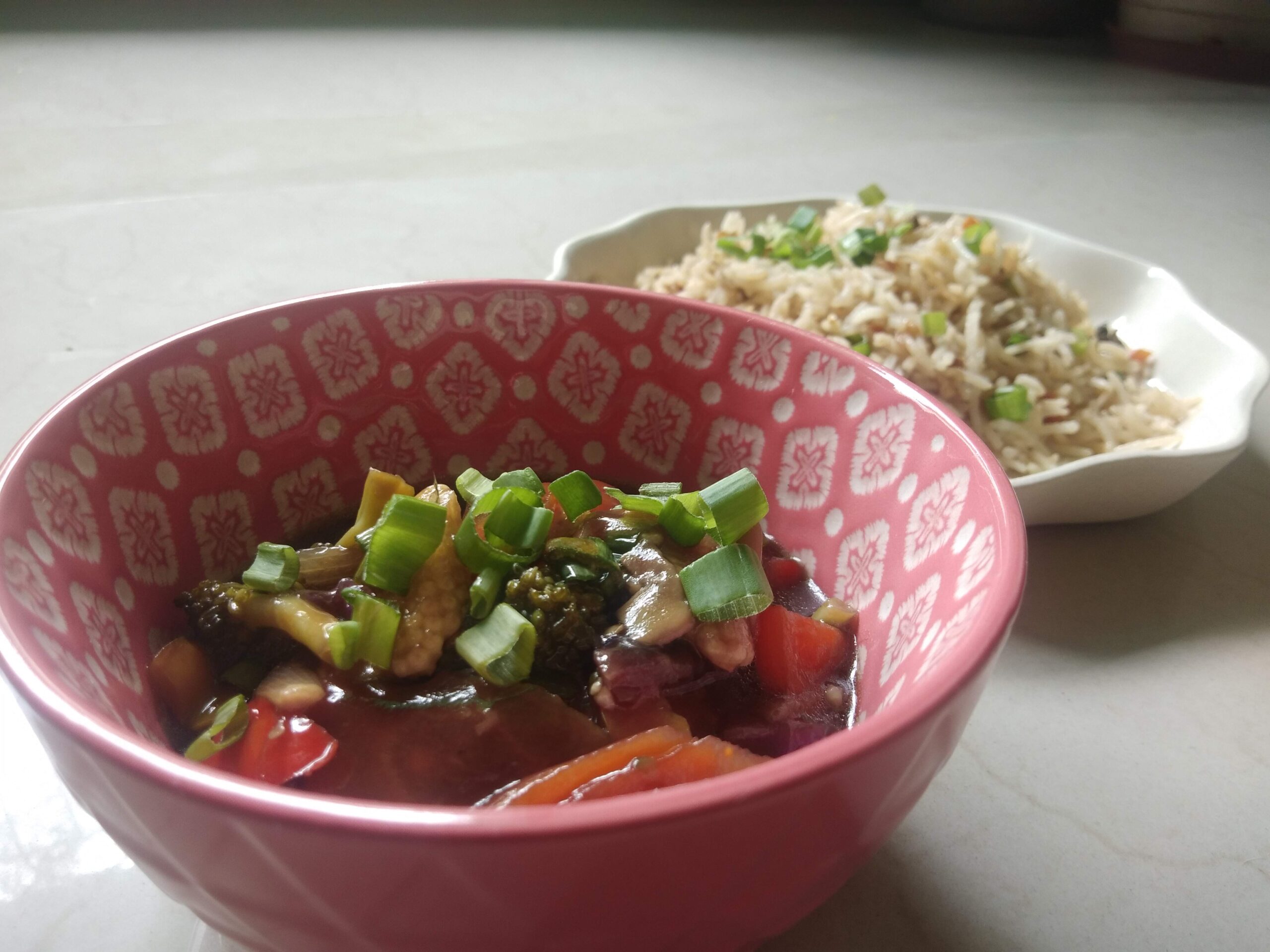 Veg one pot rice – Korean style - Discover Monisha