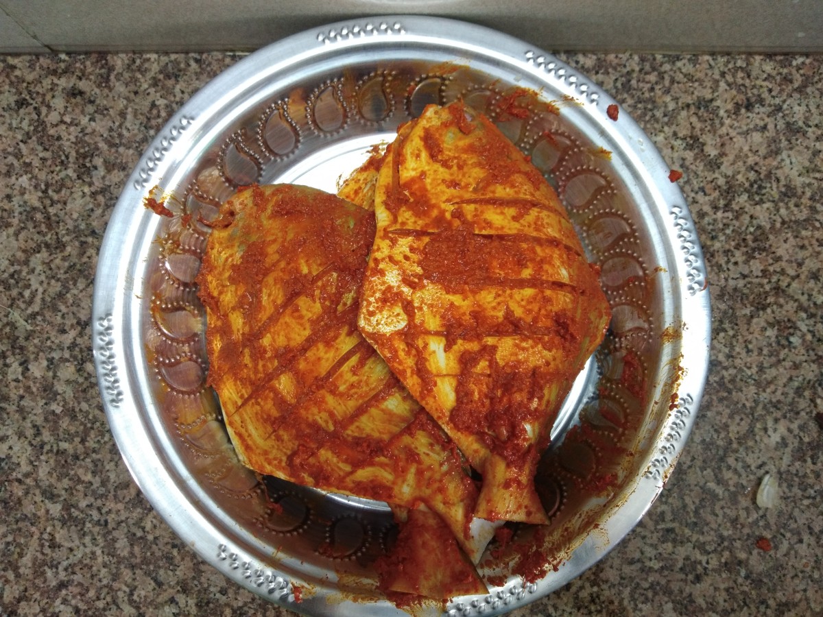 Pomfret fry – Simple ingredients, Ultimate taste. - Discover Monisha